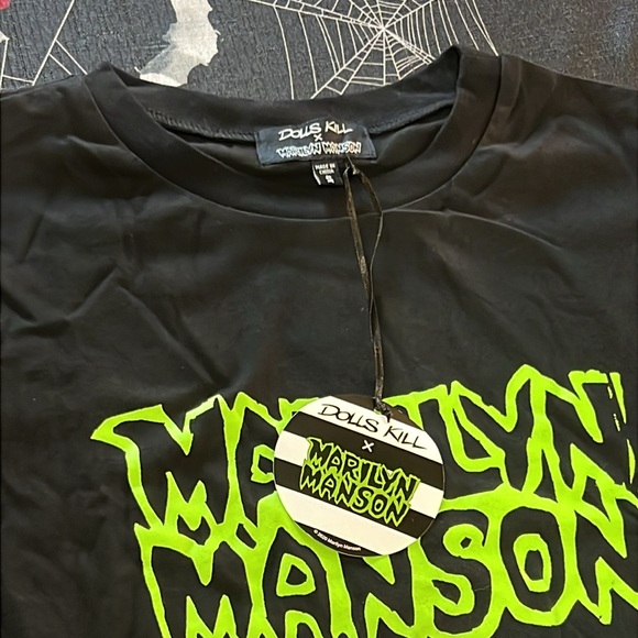 Dolls Kill | Shirts | Nwt Unreleased Dolls Killl X Marilyn Manson ...